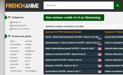 5 Meilleurs Sites d'Animes en Streaming en VF et VOSTFR - MekssiMed