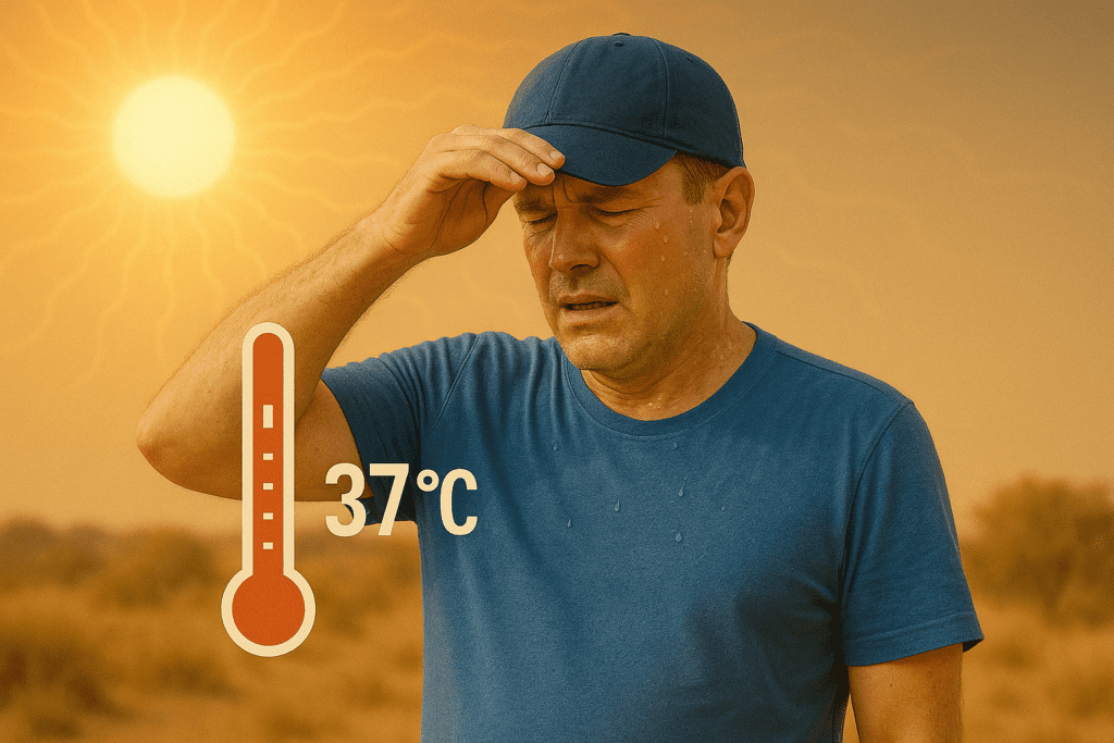 37 °C à l’extérieur : pourquoi le corps humain surchauffe malgré une ...