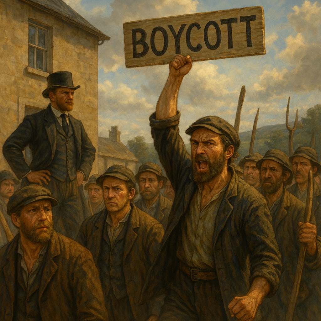 Quand le monde a dit "non" : l’incroyable origine du mot boycott ...